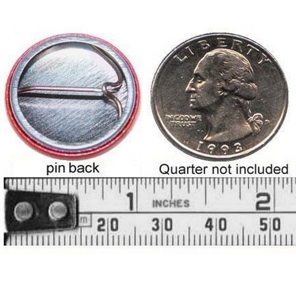 Accessories | Black Power Set Of 6 New 1 Inch Pins Buttons | Poshmark